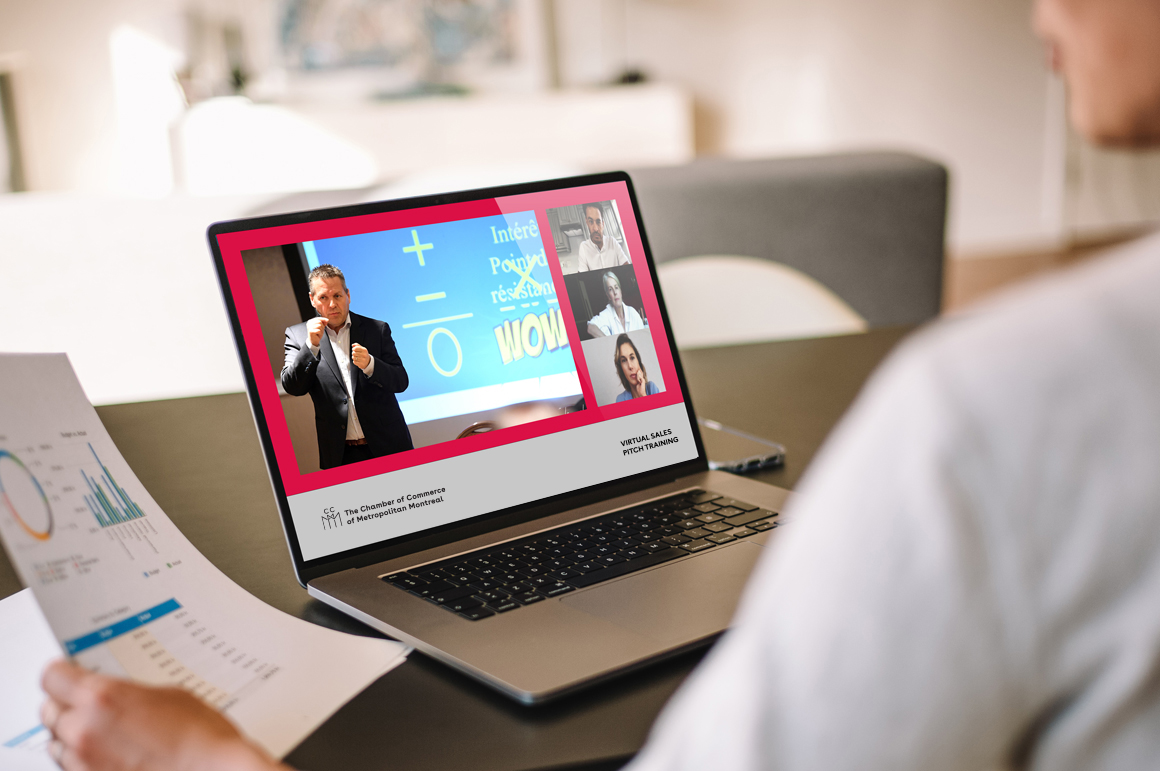 Virtual sales pitch training in two sessions | Acclr