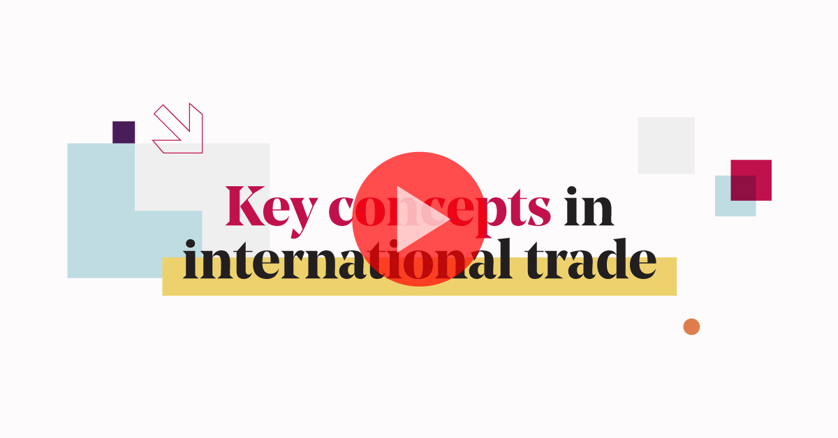 International | Key concepts in international trade | CCMM