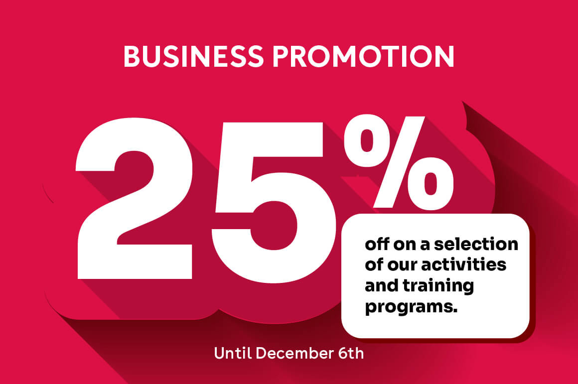 Take Advantage of the Business Promotion: 25% Off CCMM Activities and ...